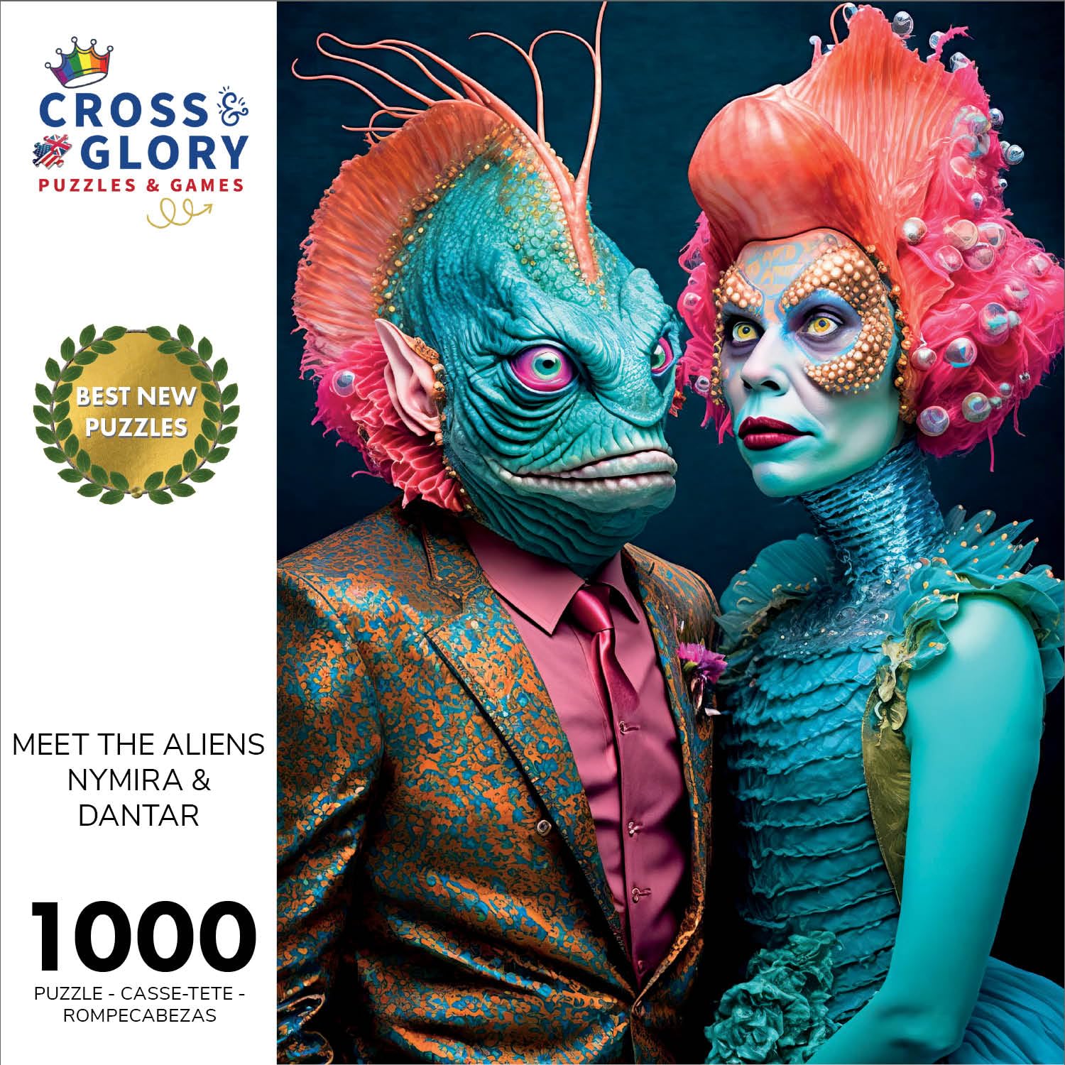 Mua Cross & Glory - Meet The Aliens: Nymira and Dantar - 1000 Piece ...