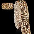 Amazon.com: 3 Yards Resin Rhinestone Ribbons Self Adhesive Diamond ...