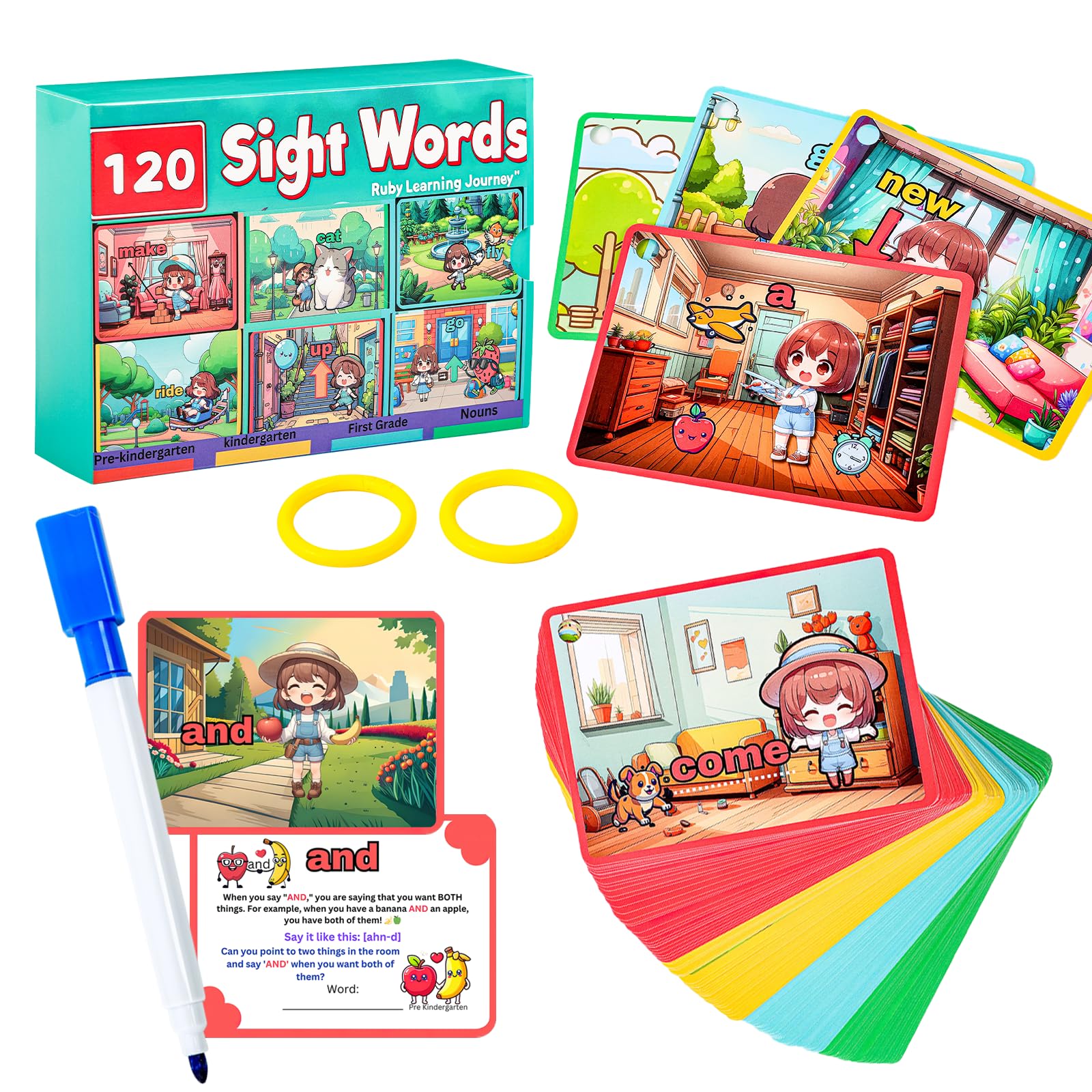 Mua Alened Sight Words Games for Kindergarten Flash Cards, Sounds ...
