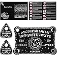 Amazon.com: Pendulum Dowsing Divination Board Set Black Wooden Talking ...
