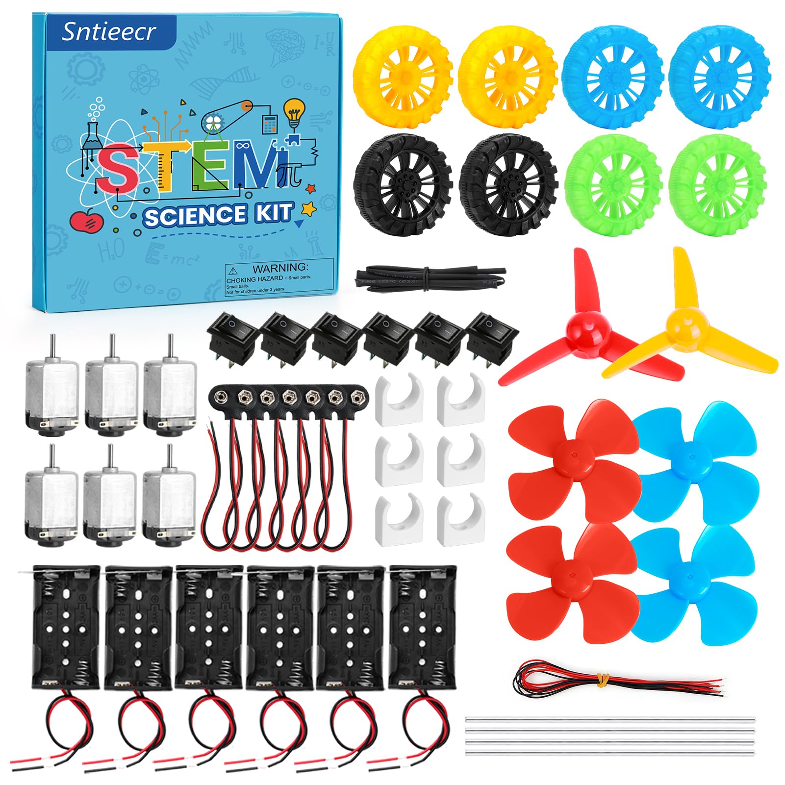 Mua Sntieecr 6 Set Electric Motor Kit, Mini Circuit Kit with 25000 RPM ...