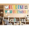 Amazon.com: 18 x 55 inch Reading Will Take You Everywhere Inspirational ...