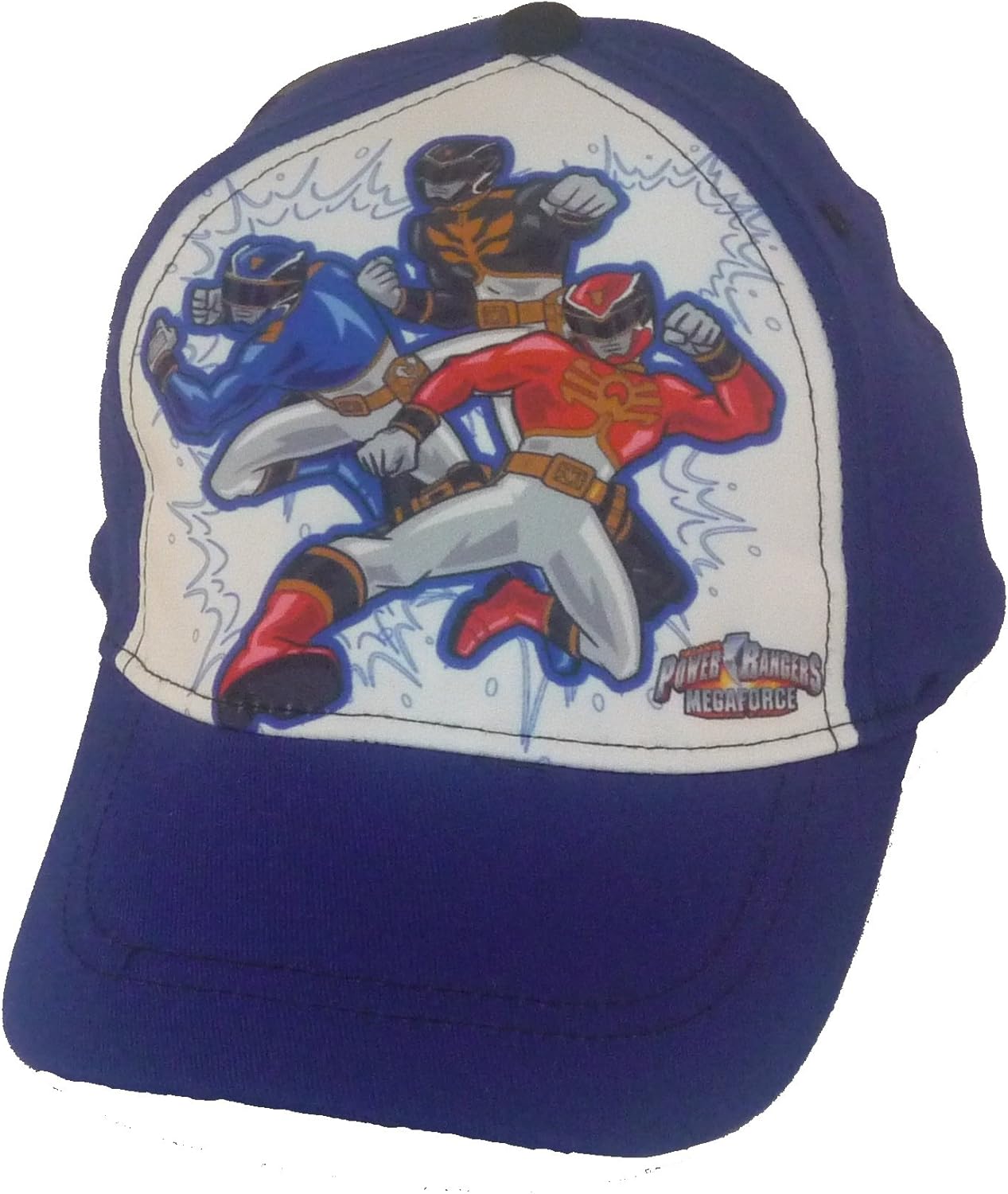 Official Licensed GENUINE Power Rangers Megaforce Dark Blue & White Cap ...