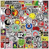 Stickers Rock 100 pack Pegatinas de Vinilo. stickers de bandas de rock ...