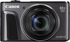 Amazon.com : Canon PowerShot SX720 HS (Black) : Electronics