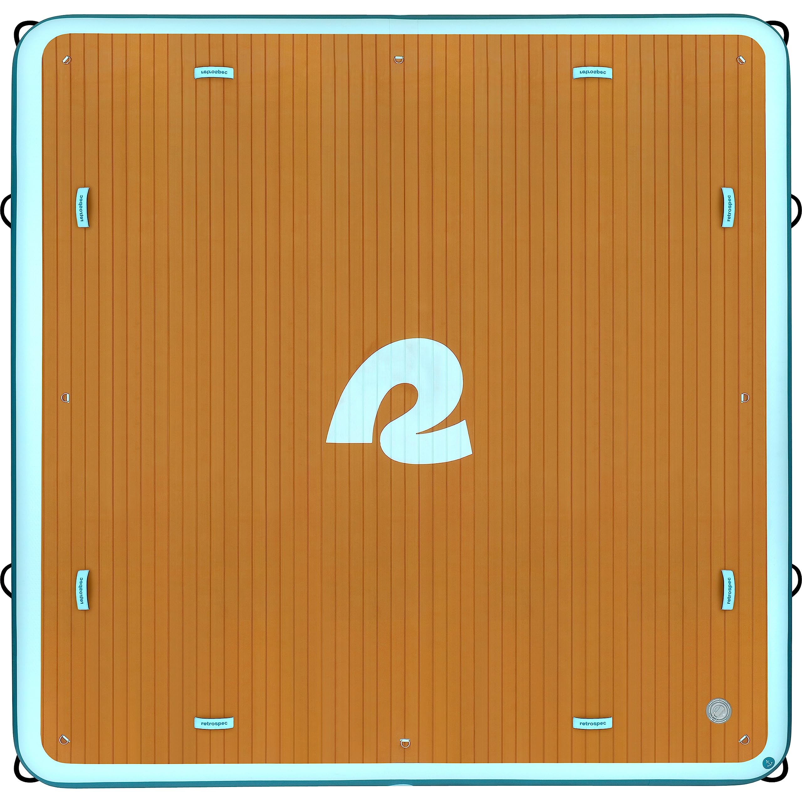 Retrospec Weekender Dock Inflatable Platform for Beach, River, Lake ...