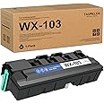 Amazon.com: WX-103 WX103 Black Waste Toner 1 Pack Compatible ...