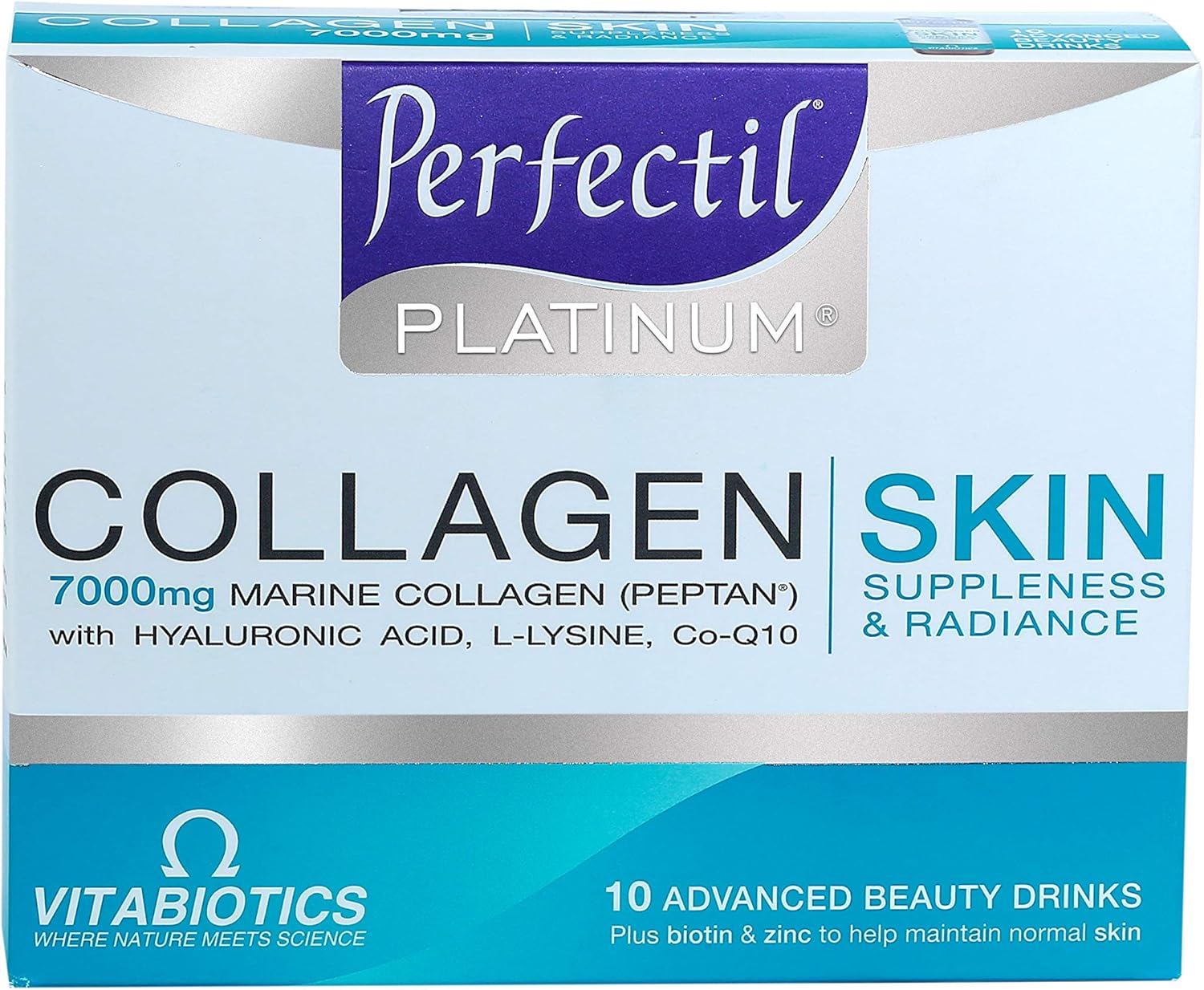 Perfectil Vitabiotics Platinum Collagen Skin, 10x50ml – BigaMart
