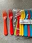 Amazon.com : Plaskidy Plastic Kids Forks - Set of 16 Toddler Forks BPA Free/Dishwasher Safe Kids ...