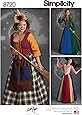 Amazon.com: Simplicity 8720 Women's Fairy Tale Witch Costume Sewing ...