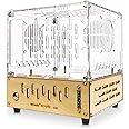 Amazon.com: GOOHEE Mini ITX PC Case - Premium Clear Arcylic and Wood PC Case - Unique Small ...