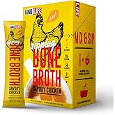 Amazon.com : LonoLife Beef Bone Broth Powder Mix | Grass-Fed, 10g ...