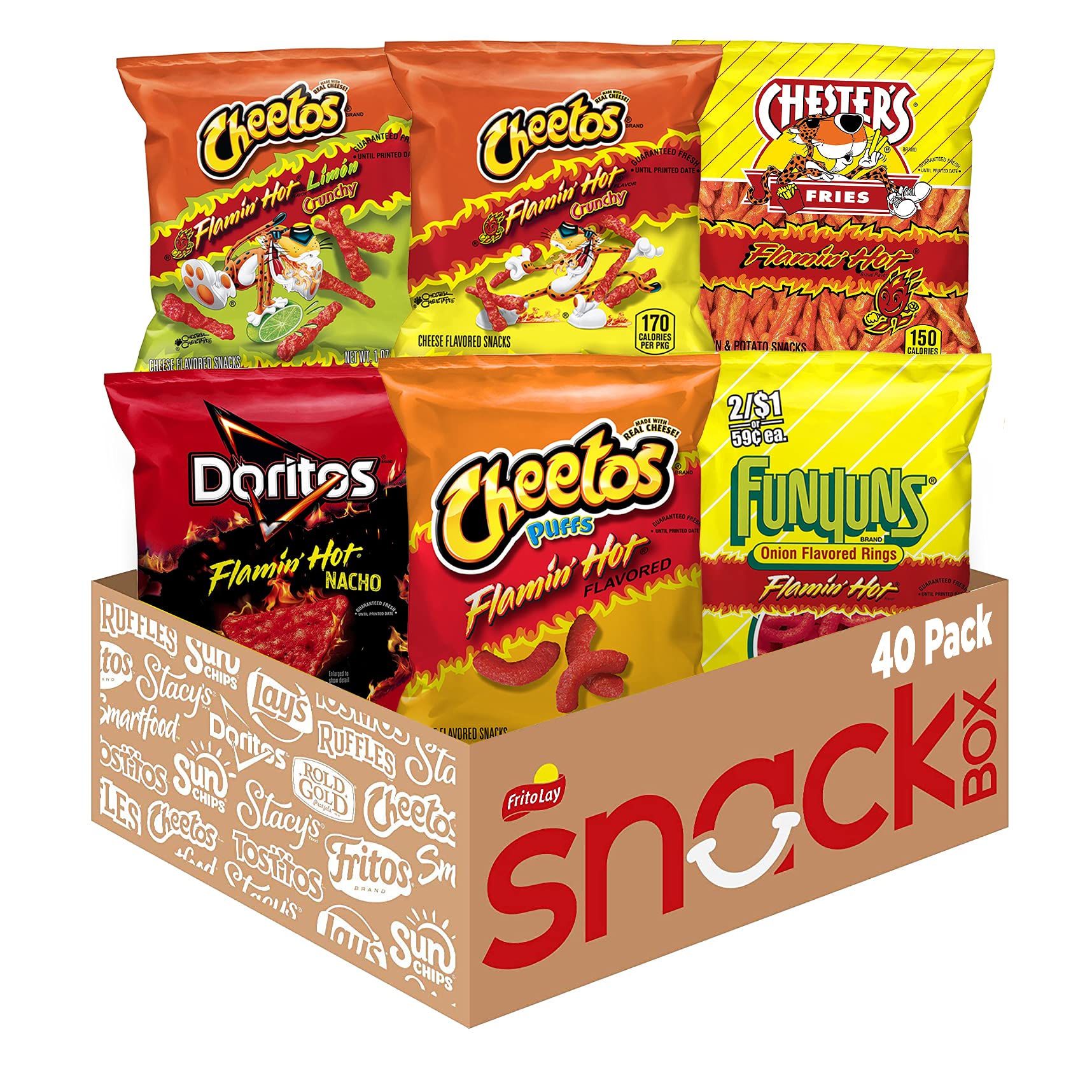 Mua Flamin' Hot Mix, Variety Pack (Pack of 40) trên Amazon Mỹ chính ...