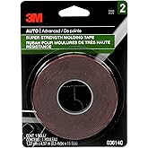 Amazon.com: 3M Super Strength Molding Tape, 03609, 1/2 in x 5 ft ...