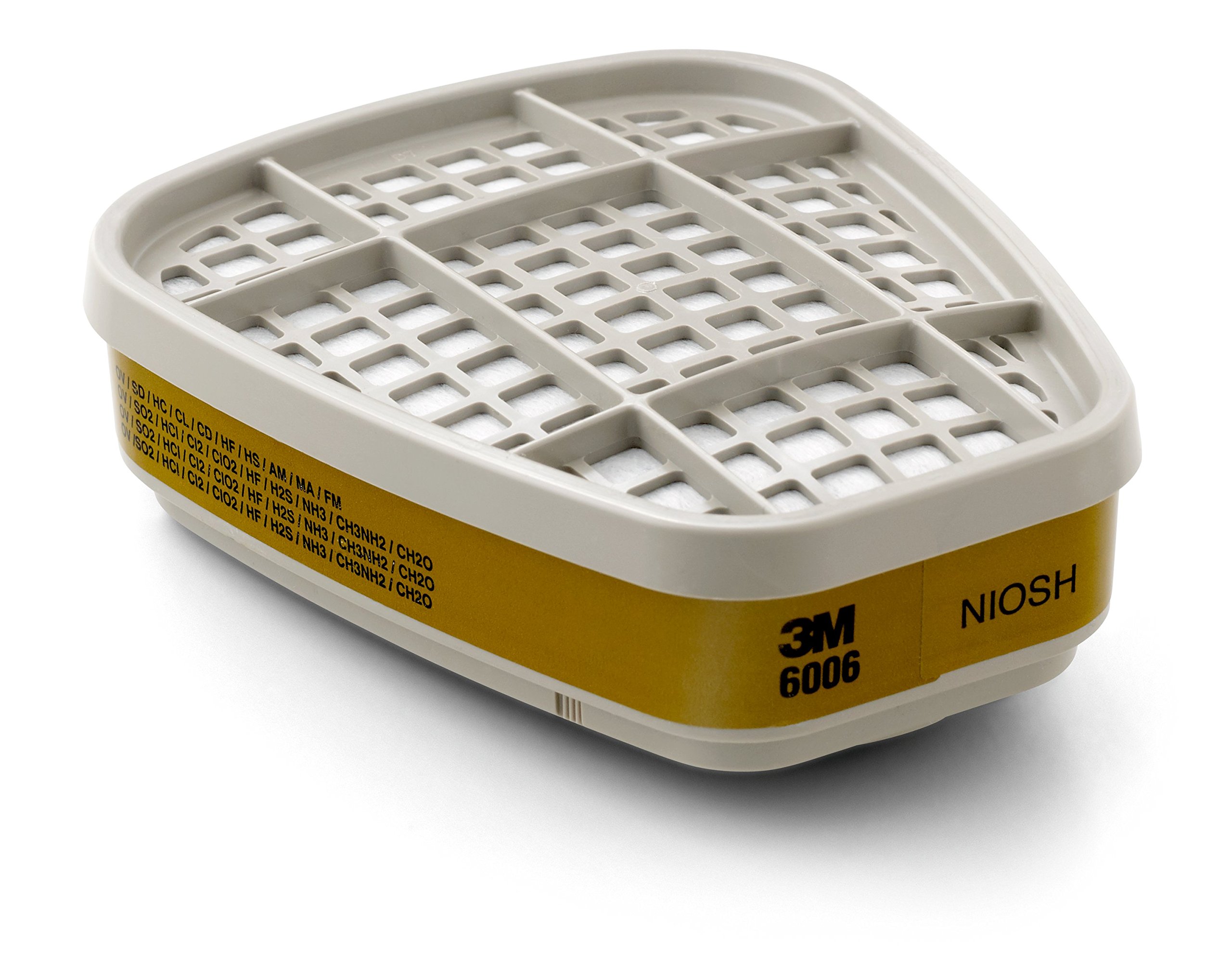 3M Multi Gas/Vapor Cartridge For 6000 & 7000 Series Air Purifying ...