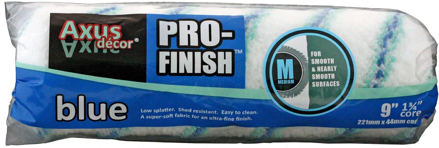 Axus Décor AXU/RB9M Paint Roller, 9″ (229mm) x 1.75″ (44mm) core – BigaMart