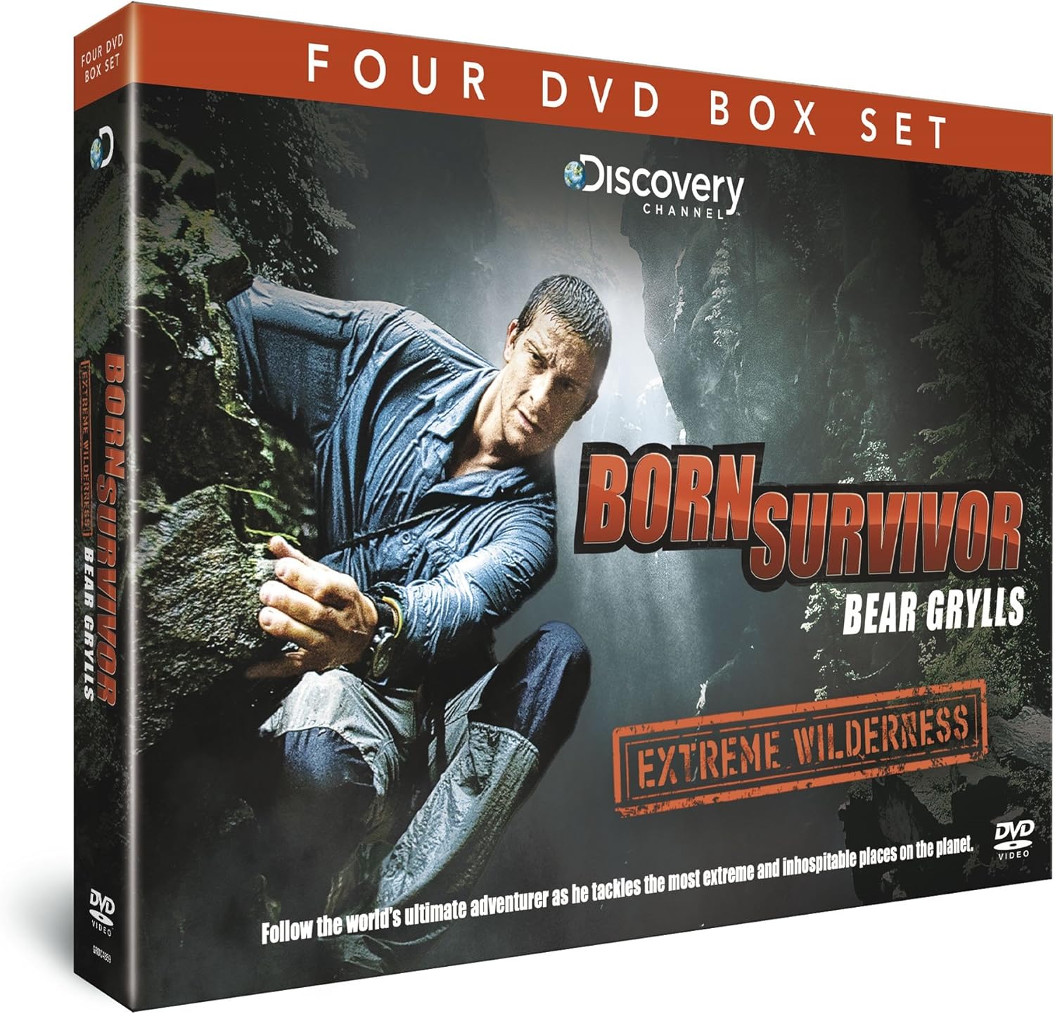 BEAR GRYLLS BORN SURVIVOR EXTREME WILDERNESS FOUR DVD BOX SET: Amazon ...