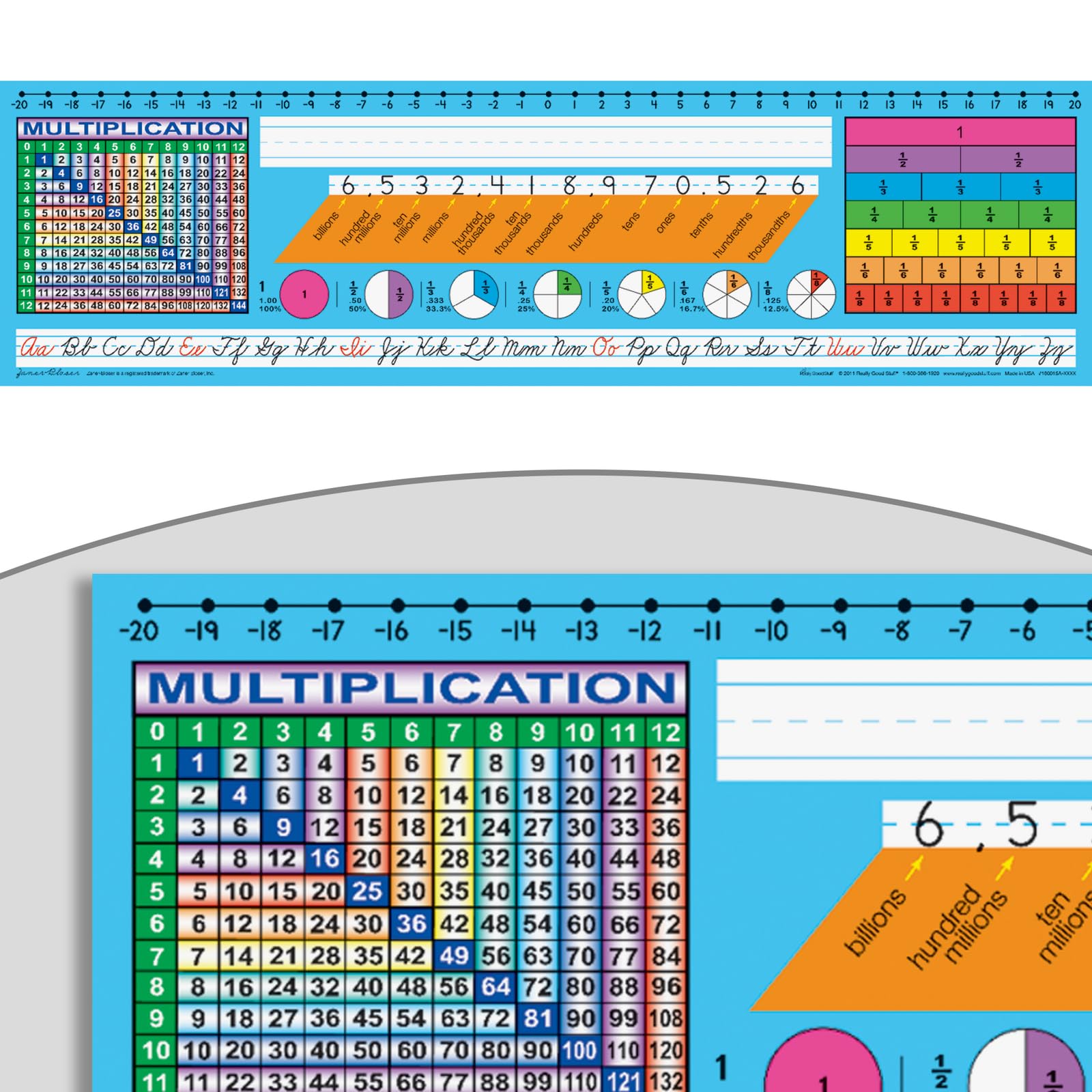 Mua Really Good Stuff 24PK Zaner-Bloser Self-Adhesive Vinyl Desktop ...