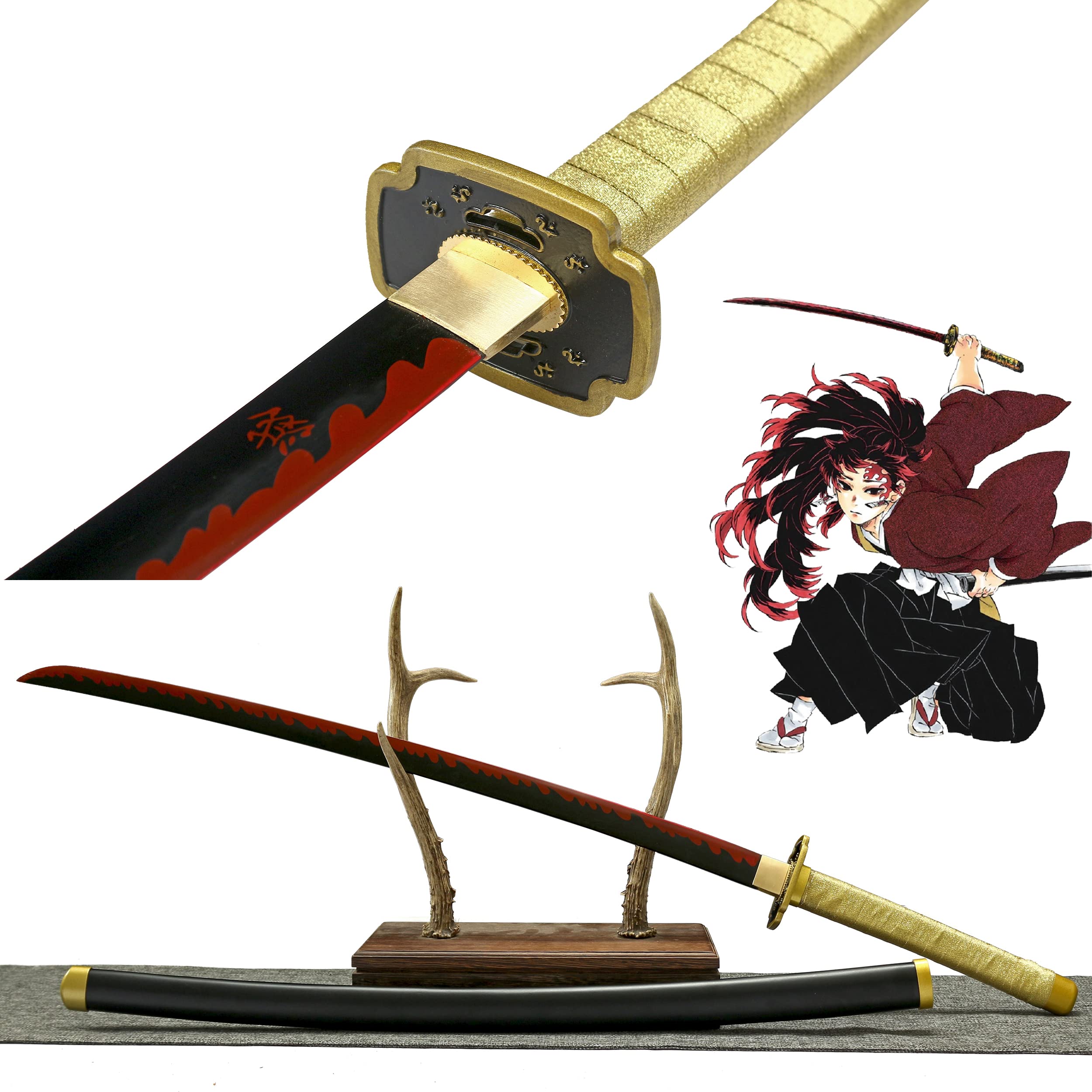 Yongli Sword Demon Slayer Sword Kimetsu no Yaiba Japanese Anime Kamado ...
