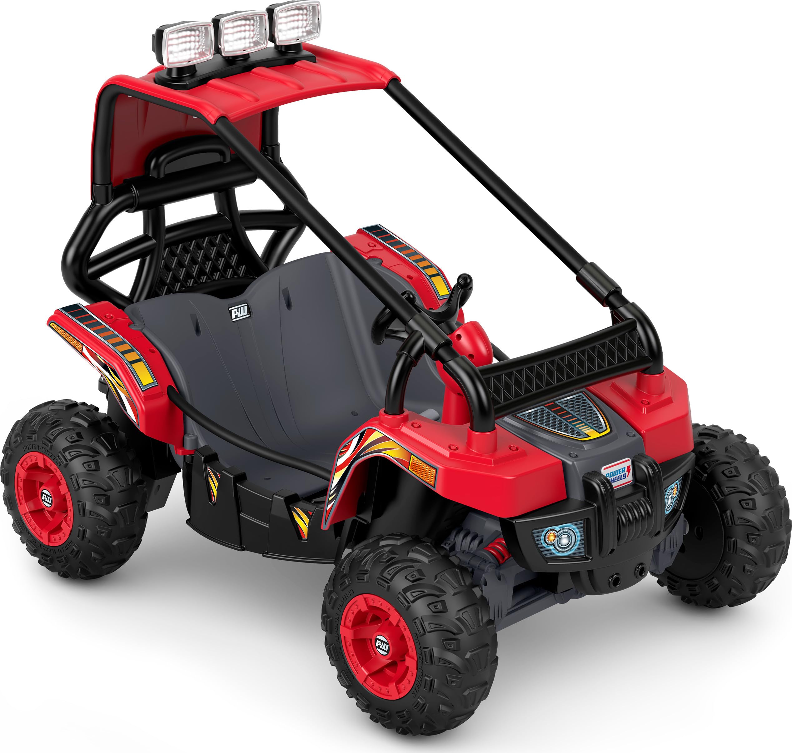 Power Wheels Baja Trailster Battery-Powered Ride-On Toy, Pretend Dune ...