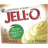 Amazon.com : Jell-O Coconut Cream Instant Pudding & Pie Filling Mix (24 ...
