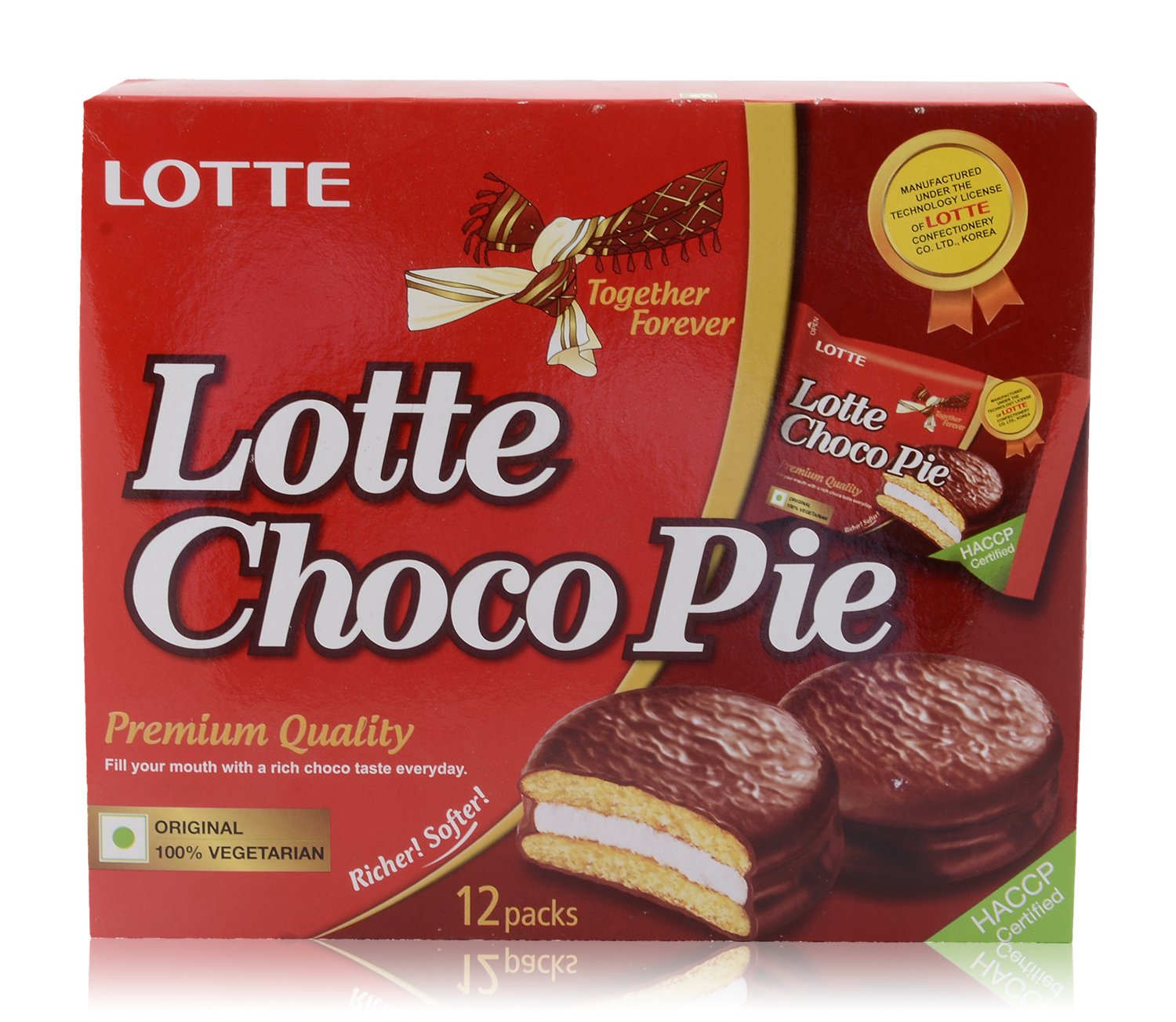 Lotte Cake - Choco Pie, 336g Pack: Amazon.in: Grocery & Gourmet Foods