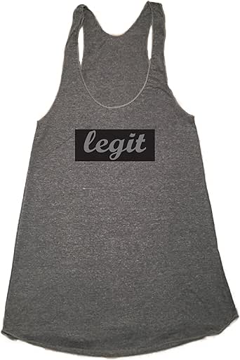 Legit Ladies Tank (Medium) at Amazon Women’s Clothing store