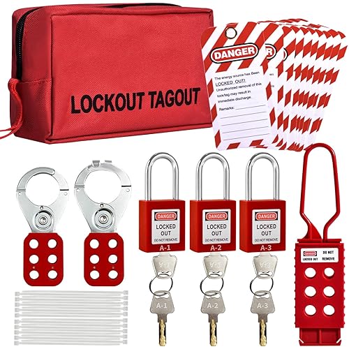 Lockout Tagout Kit,Lock Out Tag Out Kits Electrical,Lock Out Tag Out ...