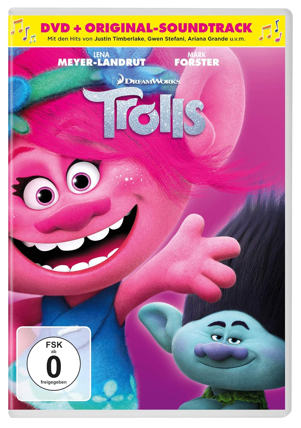 Trolls DVD + Original Soundtrack CD - Exklusiv Amazon.de: Amazon.it ...