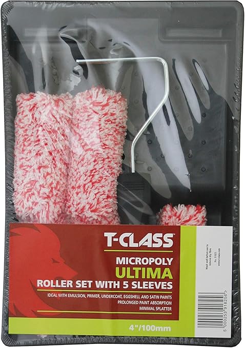 Harris T-Class Micropoly Paint Roller Tray Set 4 Inch | Ultima Roller ...