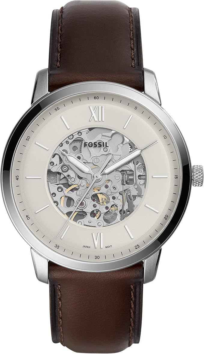 Amazon.com: Fossil Men's Neutra Automatic Stainless Steel Watch with ...