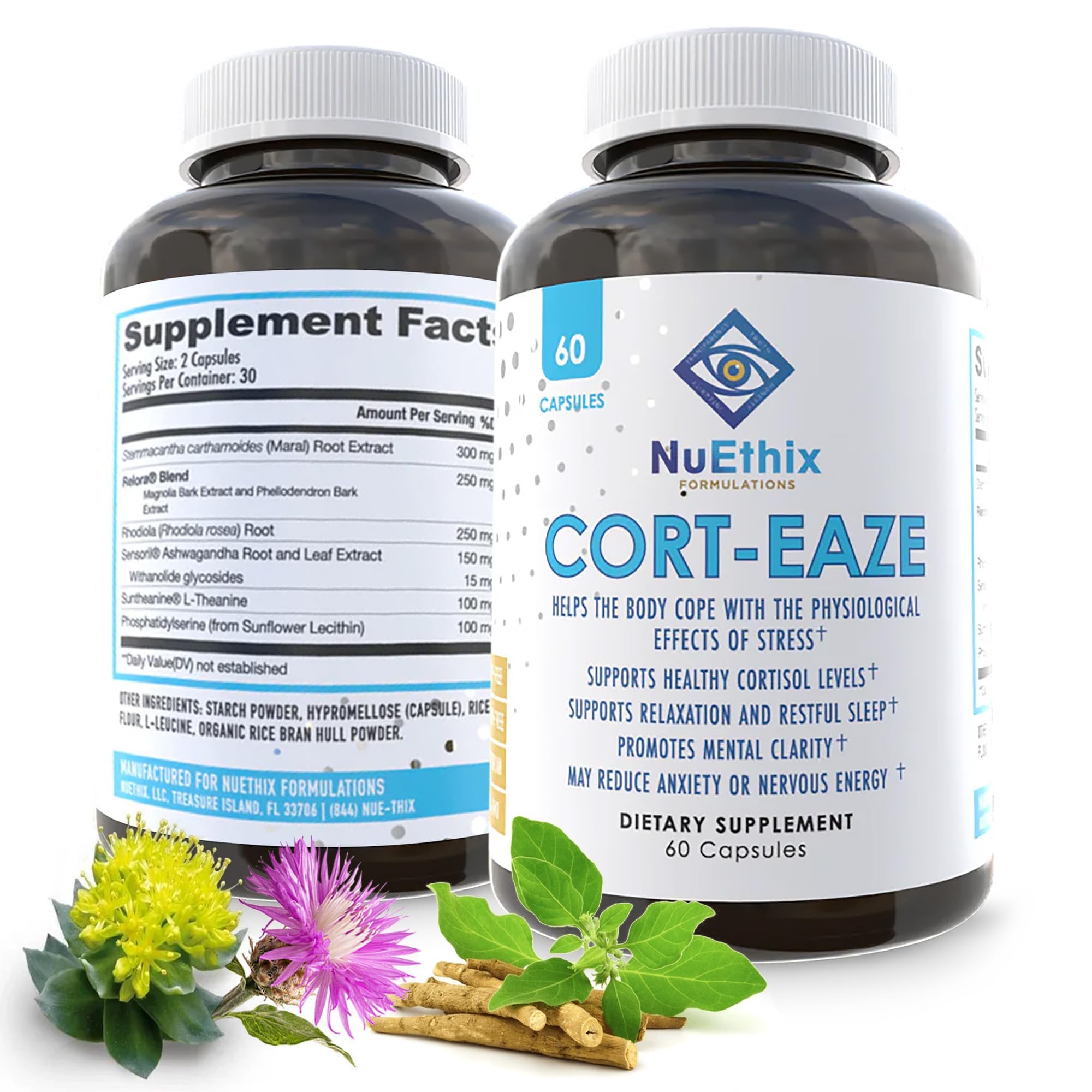 Mua NuEthix Formulations Cort-Eaze - Cortisol Supplement - Health ...