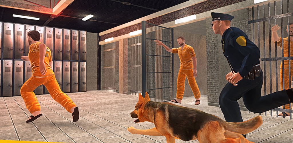 Prison Escape Police Dog Chase Gangsters Escape Survival 3D: Prisoner ...