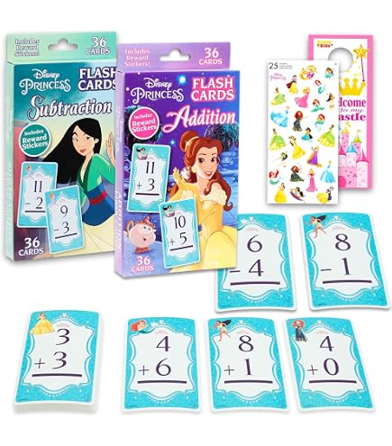 Disney Princess Alphabet Flash Cards