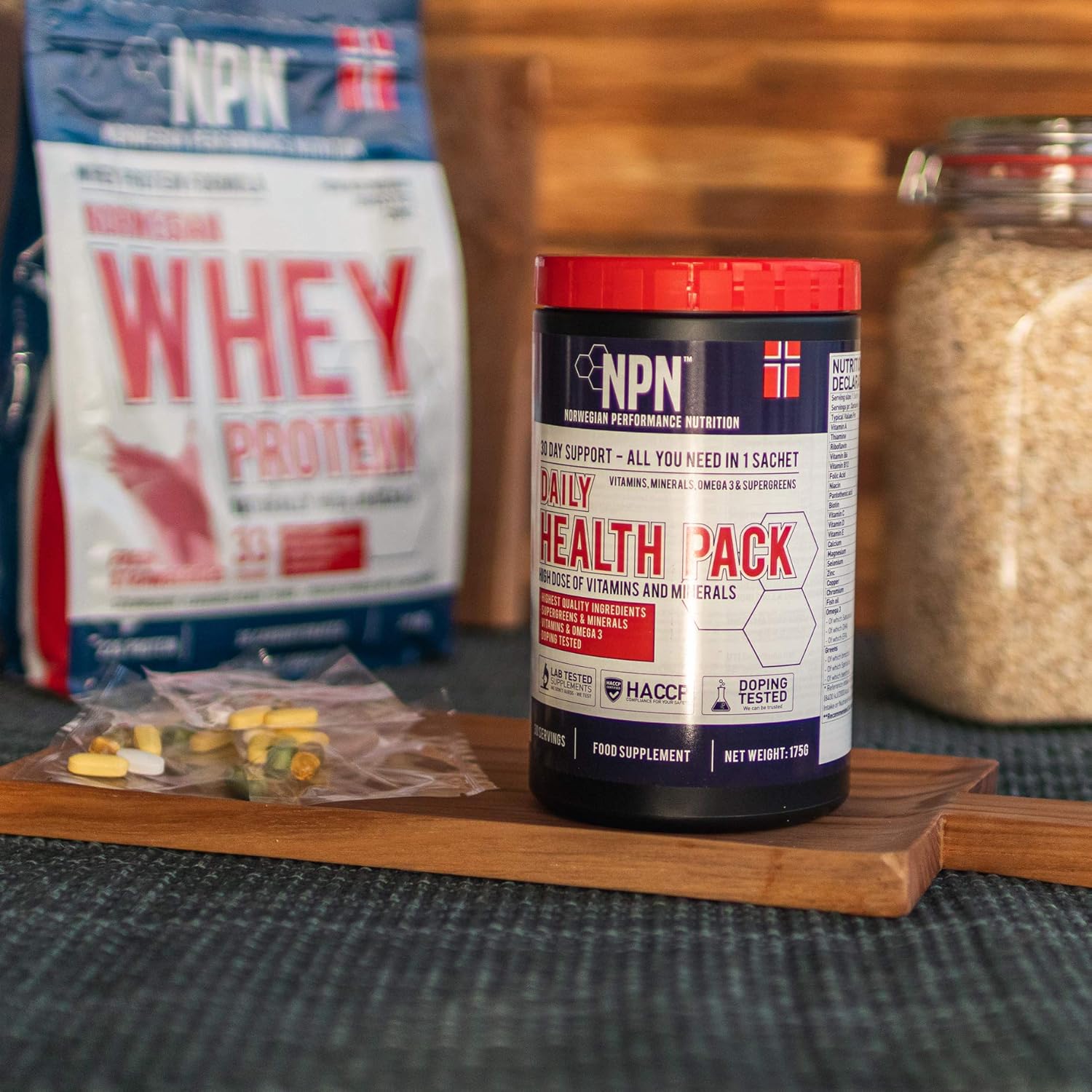 NPN Daily Health Pack | Strong dose vitamin & mineral packs with Greens ...