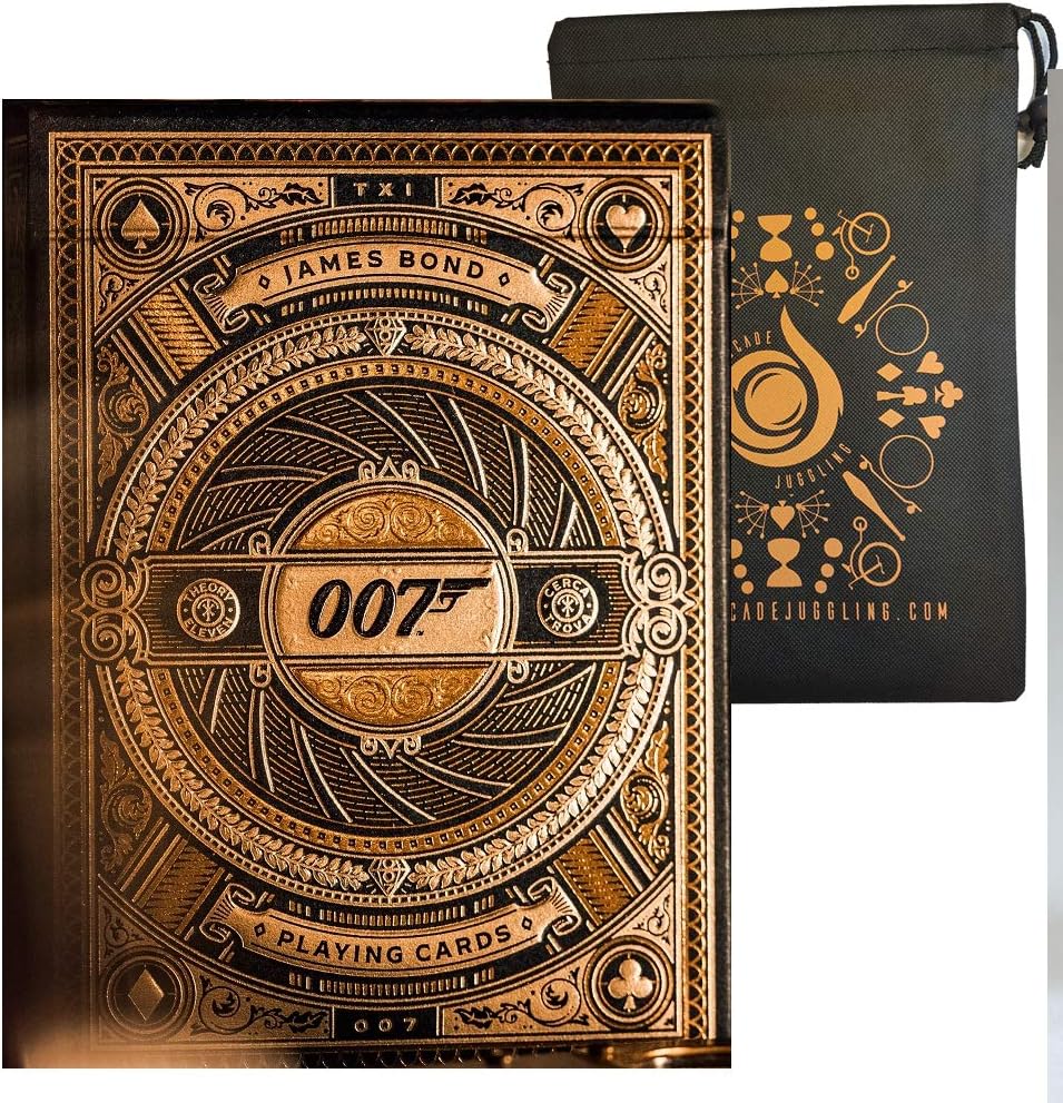 Theory 11 007 Playing Cards – James Bond Deck – Includes Cascade Card ...