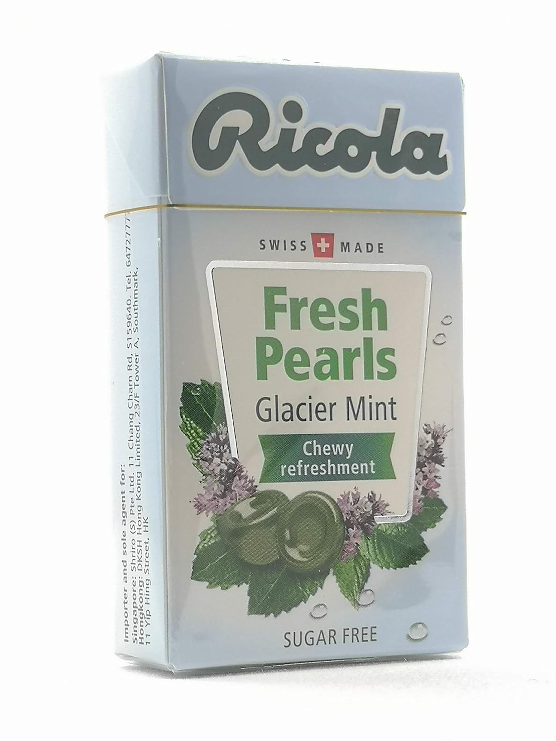 Amazon.com : Ricola Swiss Made Fresh Pearls Glacier Mint (Pack of 12) : Grocery & Gourmet Food