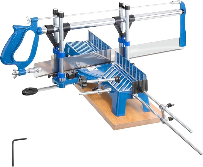 TecTake Scie à onglet angle main | 11 angles préréglés | Profondeur de ...