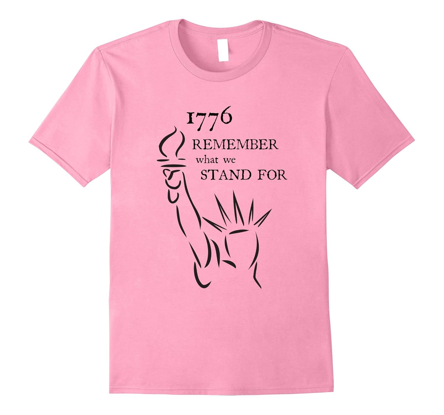 1776 Remember What We Stand For 4th of July T-shirt light-Vaci – Vaciuk