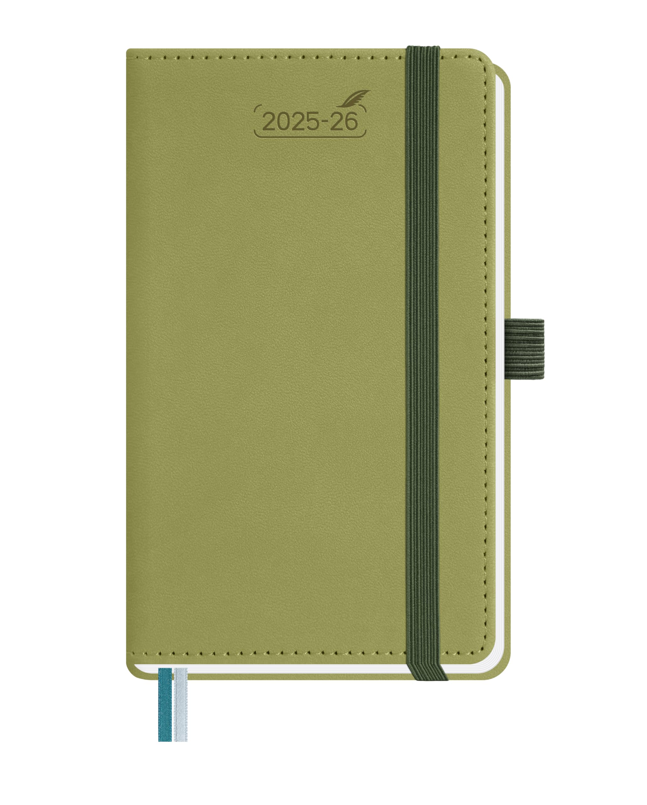 BEZEND Pocket Planner 2025-2026 Weekly and Monthly, 3.5" x 6" Academic ...
