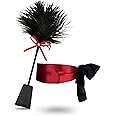 Amazon.com: Sex Blindfold Adult Feather Tickler 15" Set Sex Whip French ...