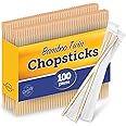 Amazon.com: MontoPack Individually Wrapped Twin Chopsticks | Bulk 100 ...