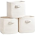 Amazon.com: RUNKA Storage Cube Baskets - 3 Pack - 11 inch Square ...