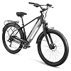 Schwinn Coston DX Hybrid Electric Bike for Adults, 20MPH eBike, Up to ...