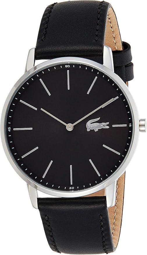 Lacoste Reloj Analógico para Hombre de Cuarzo con Correa en Cuero ...