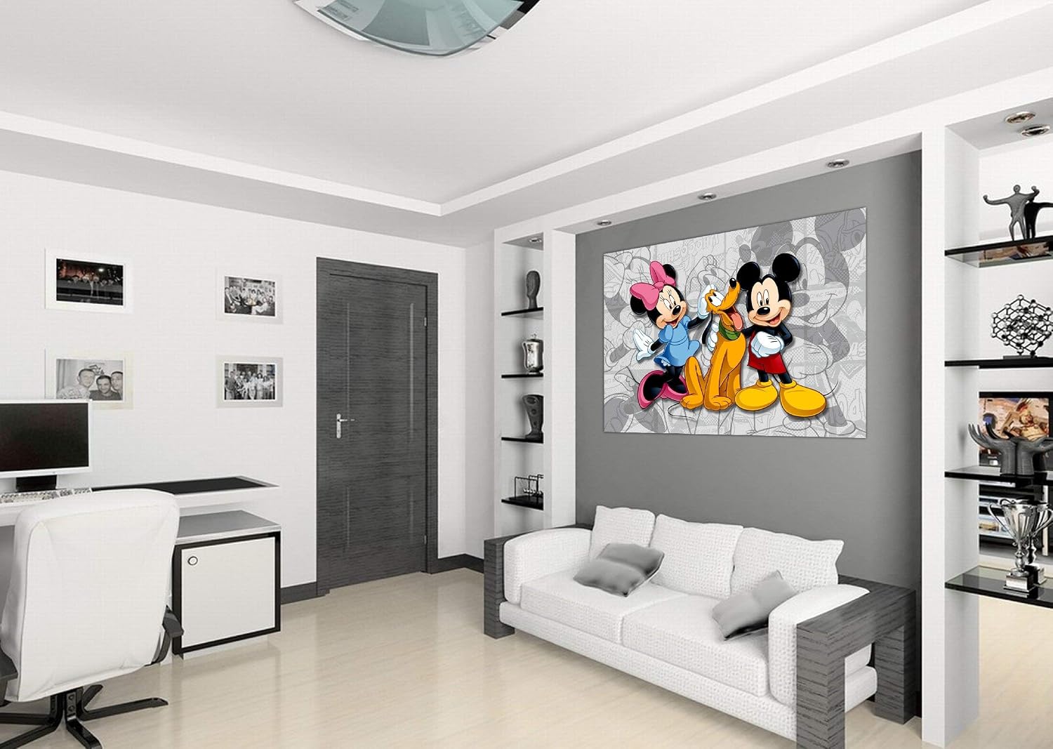 AG DESIGN Disney Mickey Mouse Photo Mural Wallpaper for Children’s Room ...