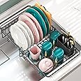 Amazon.com - Urackify Expandable Dish Drying Rack Over The Sink ...