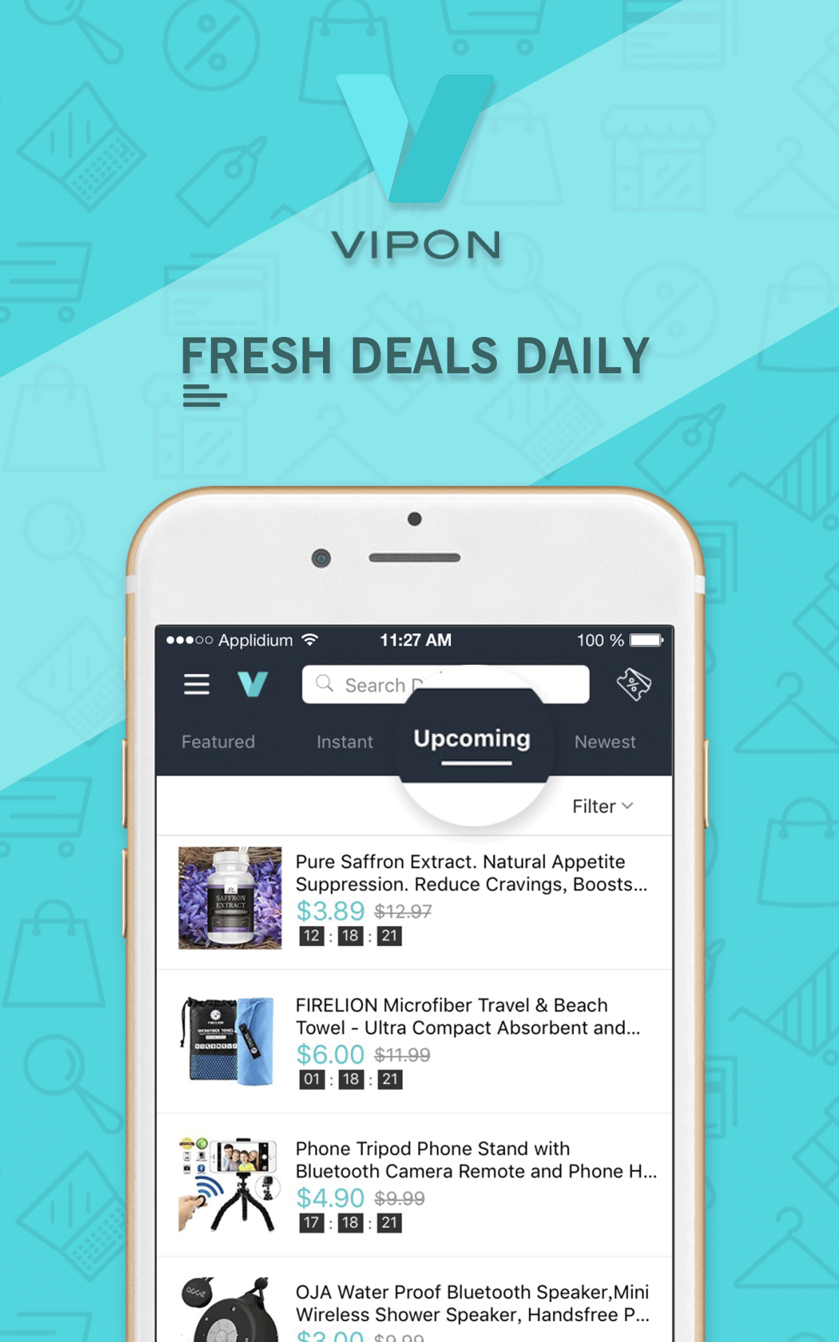 Vipon - Save Money, Deals, Coupon & Codes:Amazon.fr:Appstore for Android