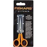 Amazon.com: Fiskars Premier No. 5 Micro-Tip Easy Action Titanium ...