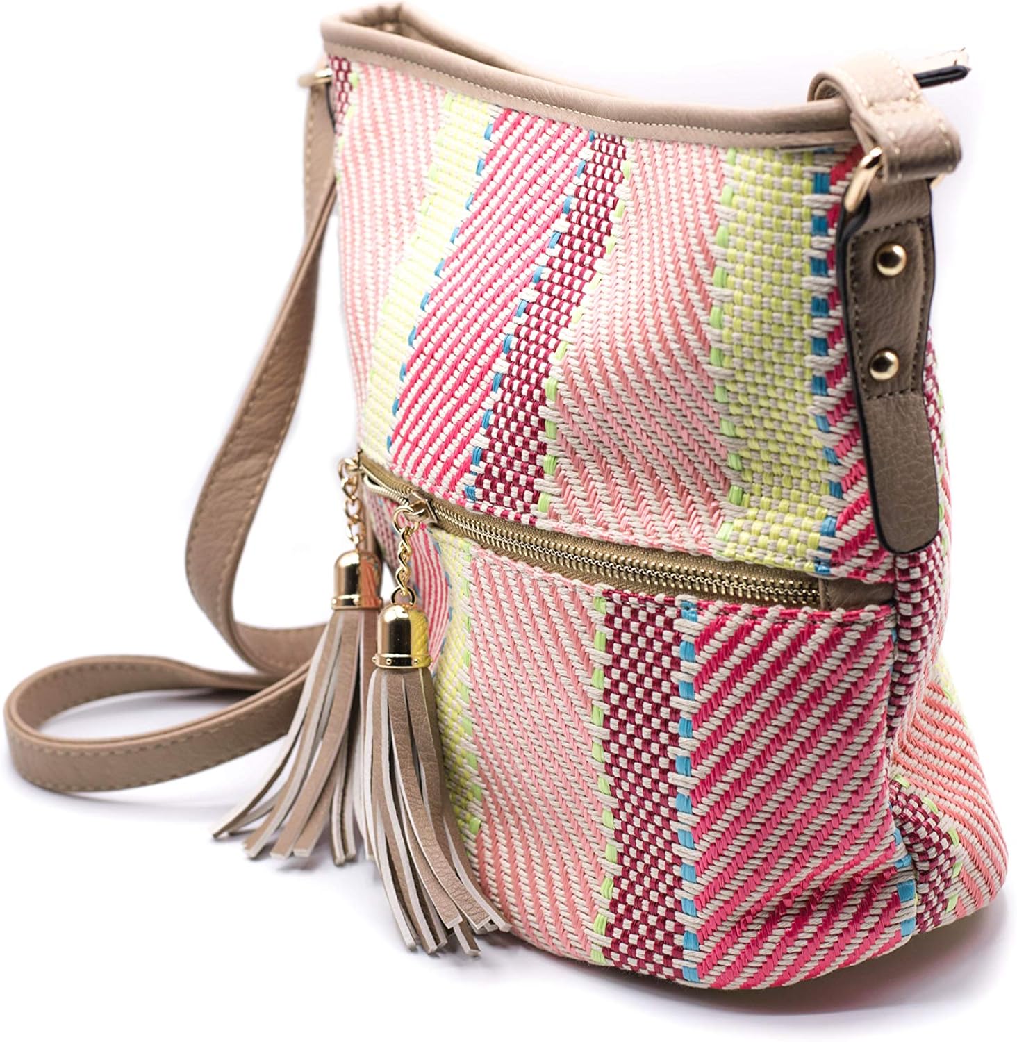 Montflé Bolso Mujer bolso Colombiano Mujer de Diseño de moda Bandolera ...